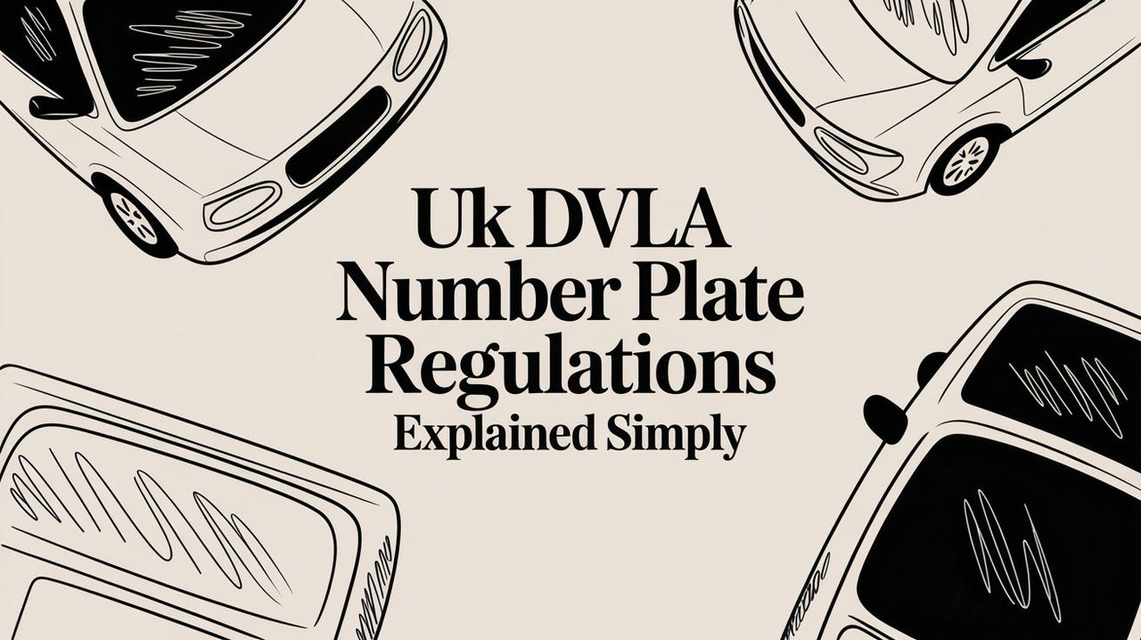 UK DVLA Number Plate Regulations Explained Simply – Limitless Plates ...