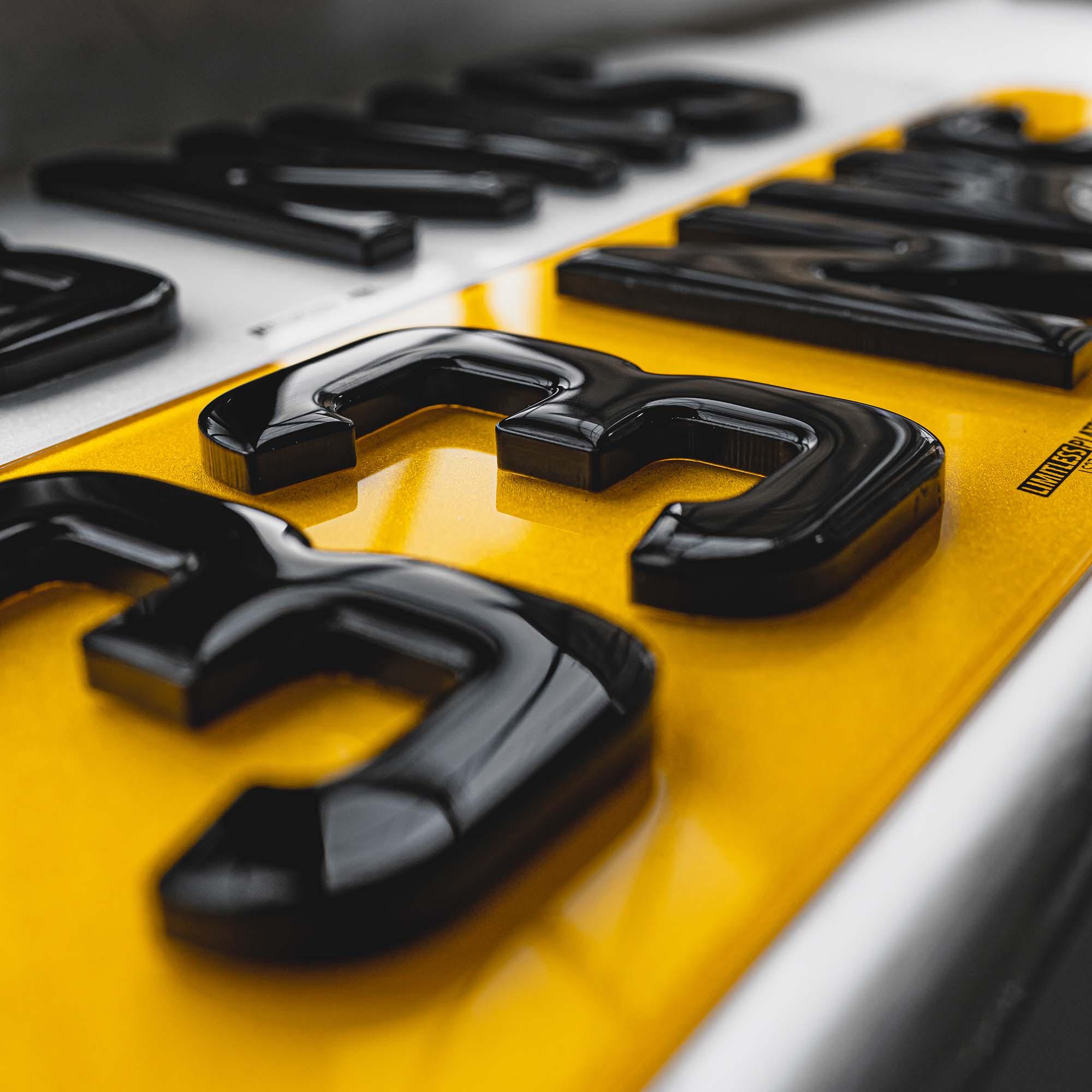 Where can i buy 4D Number Plates? – Limitless Plates: 3D + 4D Number ...