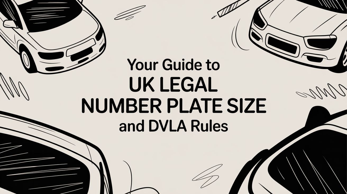 Your Guide to UK Legal Number Plate Size and DVLA Rules – Limitless ...