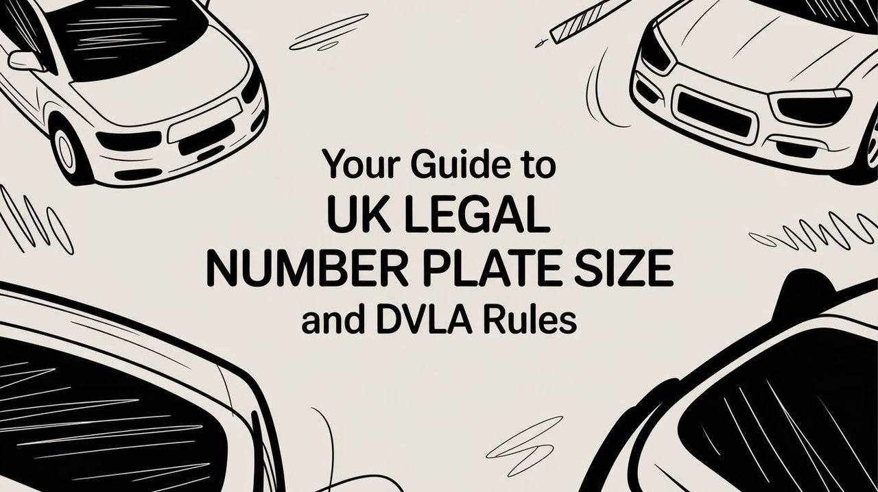 Your Guide to UK Legal Number Plate Size and DVLA Rules – Limitless ...
