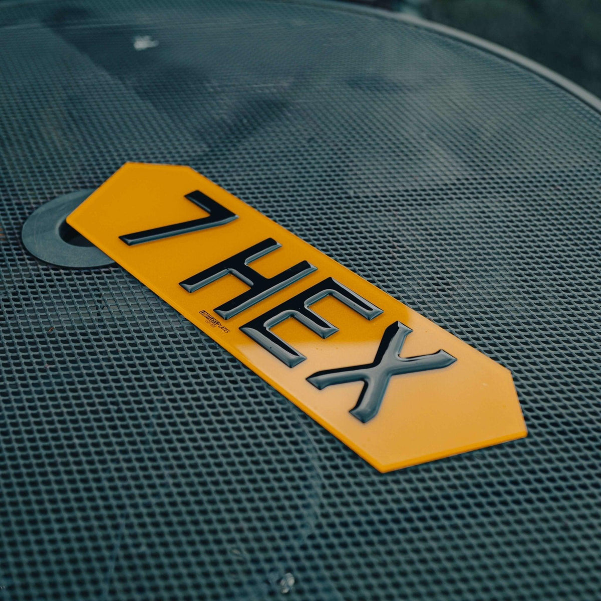 Hex Style Number Plates | Limitless Plates: 3D + 4D Number Plate ...